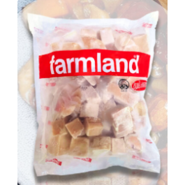 Farmland Skin On Chicken Leg Cubes 2.5cm 1kg | Fresh Produce Supplier ...